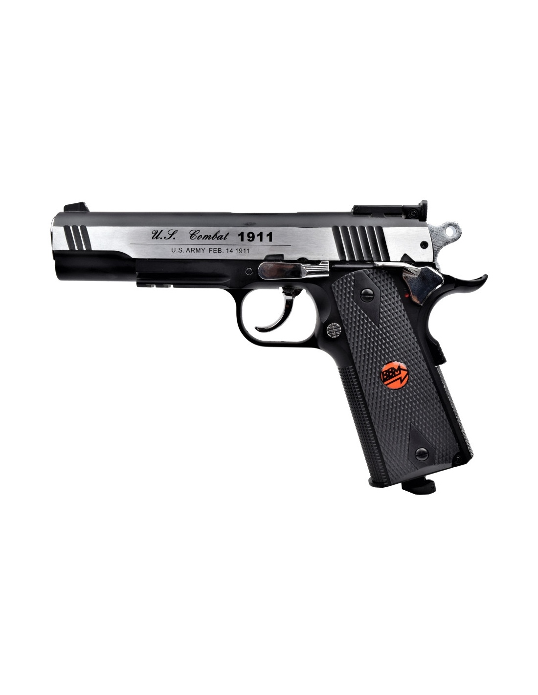 Bruni pistola co2 mod. us combat cal.4,5 bb cn 816 full | TFC Srl
